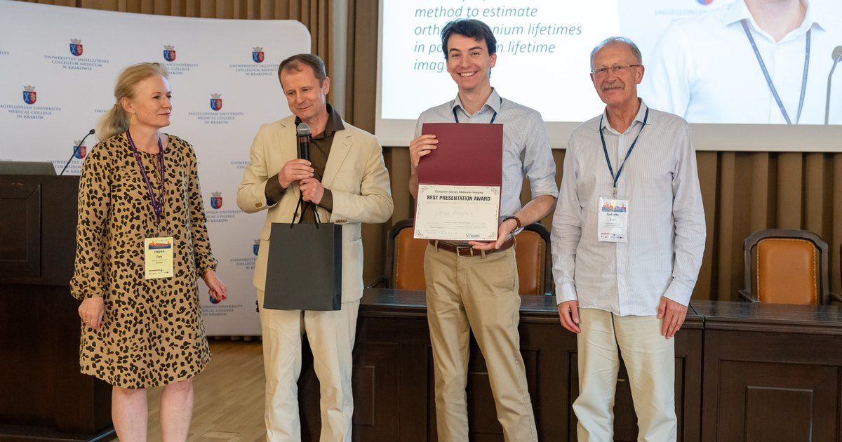 Lucas Berens wins Best Presentation Award at 5th Jagiellonian Symposium ...